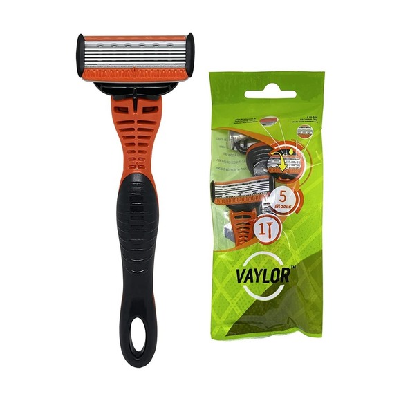Vaylor | Grooming | Vaylor 5 Blade Mens Shaving Razors Pack Compare To ...